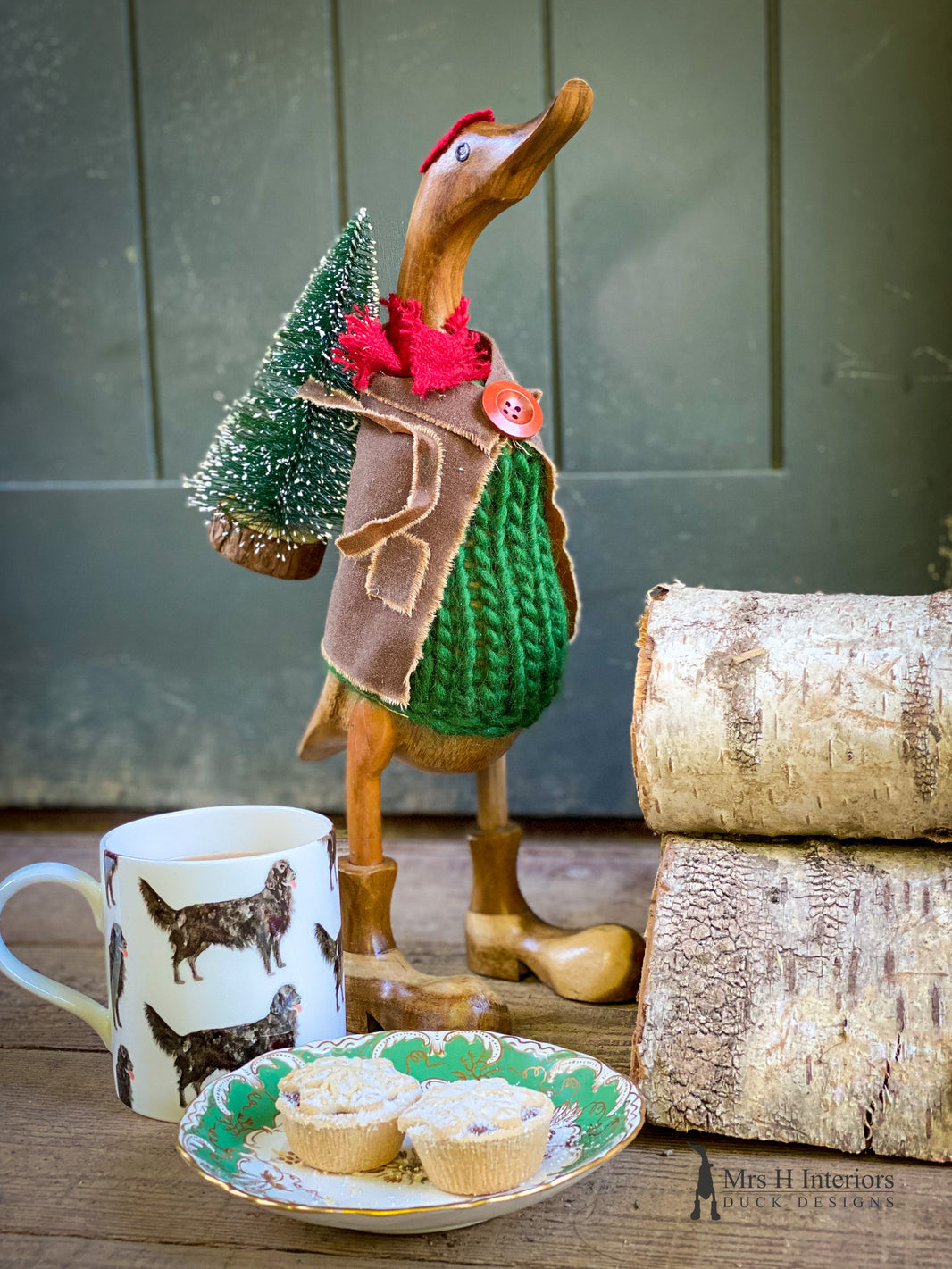 Beautiful bespoke wooden ducks, all hand decorated by Mrs H interior ...